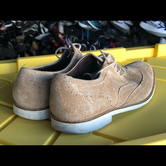 the 14th & Union | Shoes | The 4th Union Mens Tan Suede Cape Toe Shoes ...